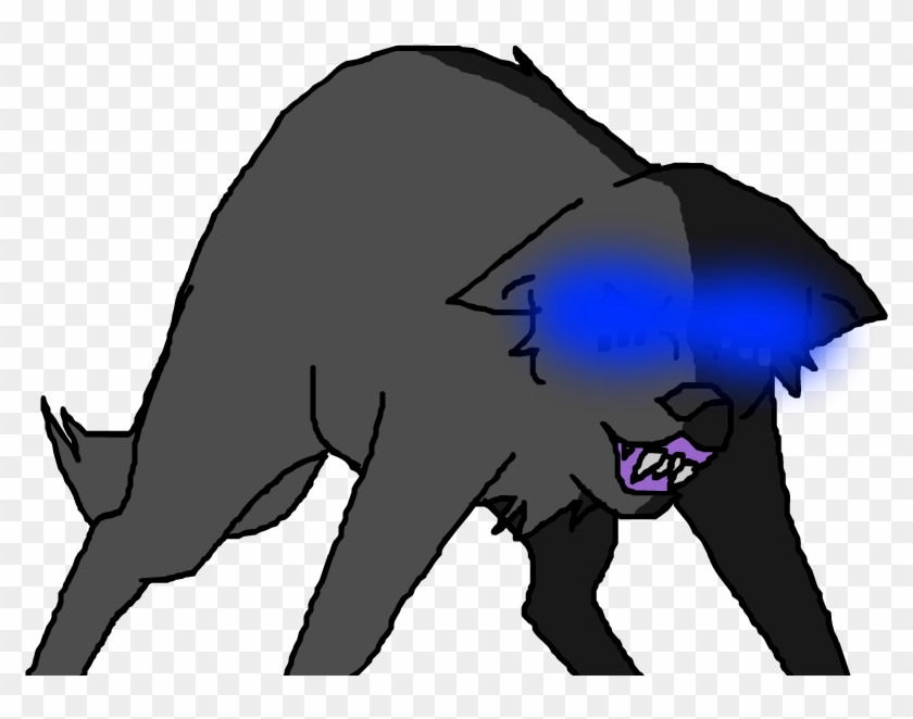 Alador From Wolf Song With Glowing, Blue Eyes, Snarling - Alador From ...