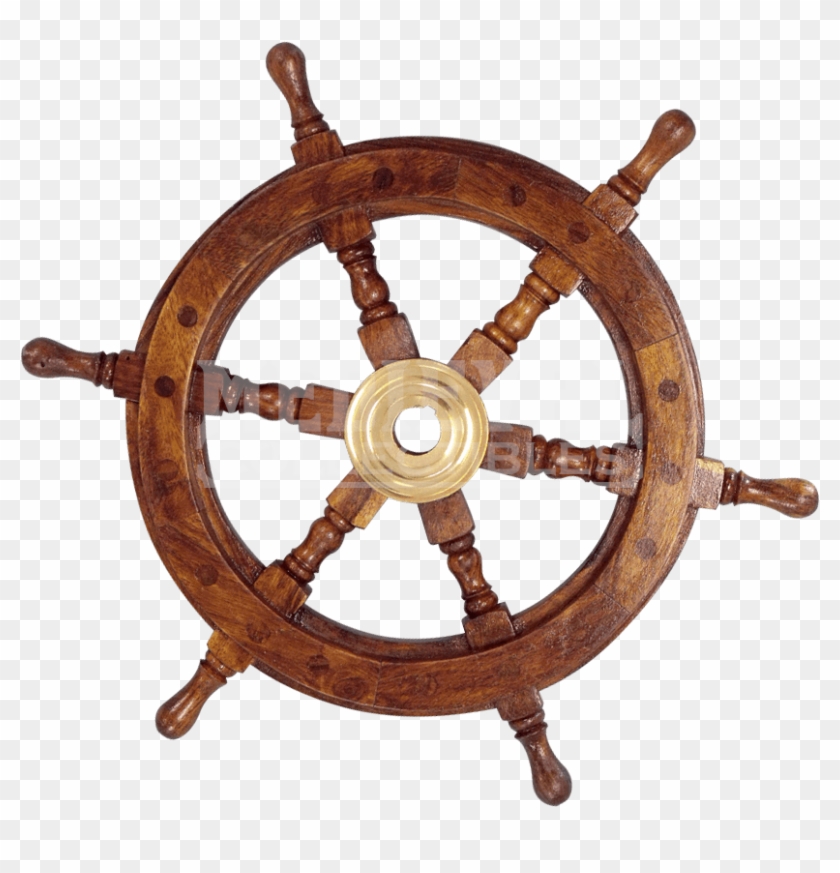 Ship Wheel Png - Wooden Ship Wheel Png, Transparent Png - 827x827 ...