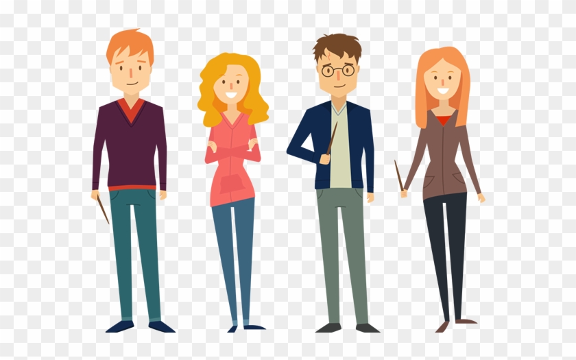 Vector Character Illustration - Personality Vector Png, Transparent Png ...