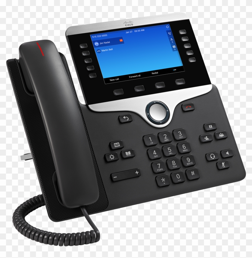Office Phones - Telephone Cisco, HD Png Download - 3203x2400(#1673661 ...