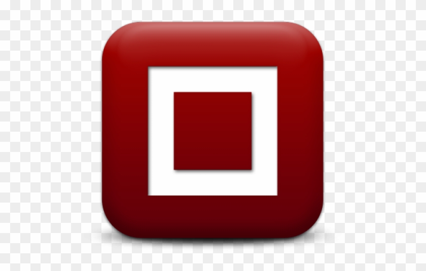 Red Square Clipart Simple - Sign, HD Png Download - 640x480(#1699035 ...