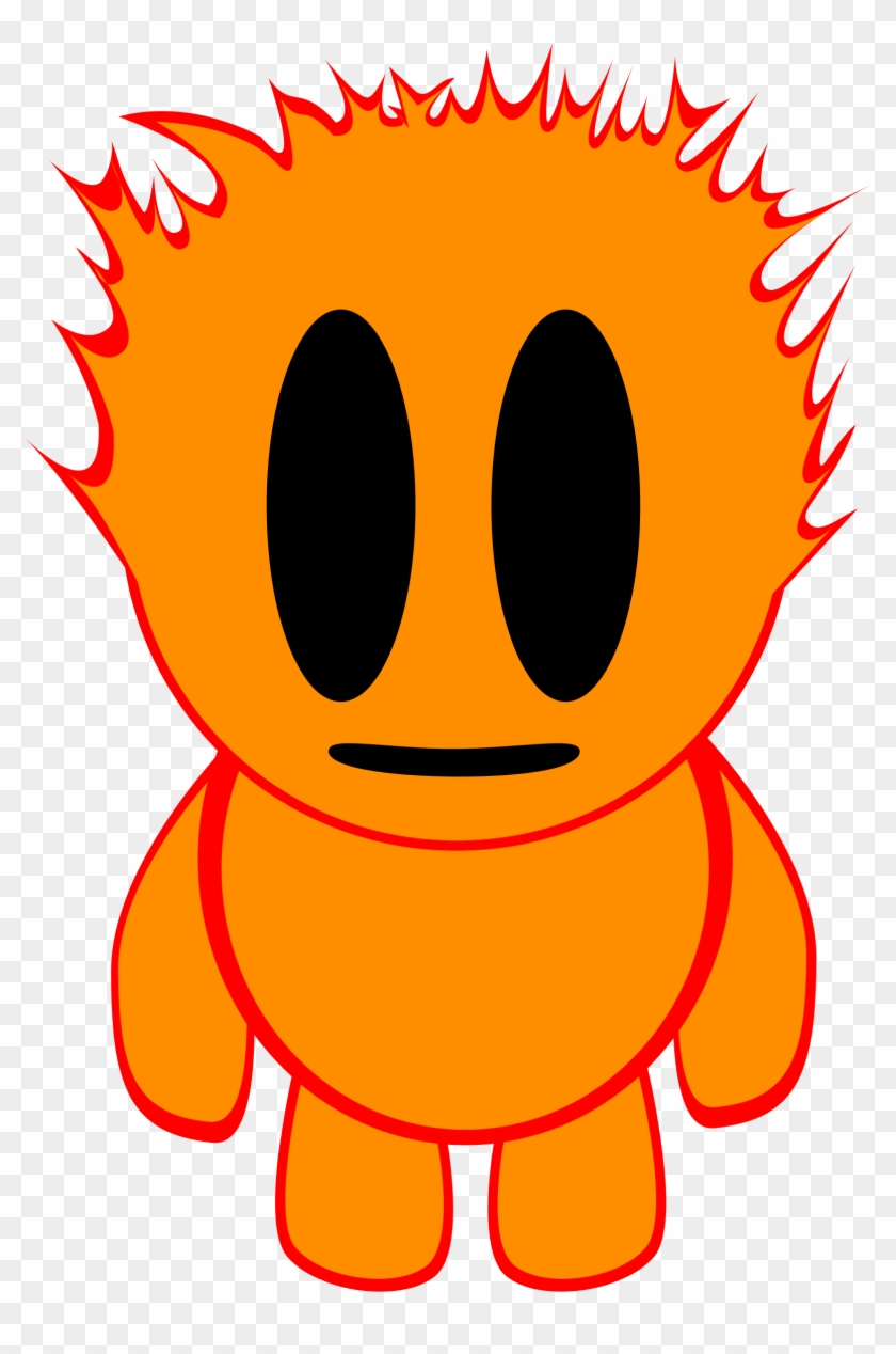 This Free Icons Png Design Of Flame Boy, Transparent Png - 1697x2400 ...