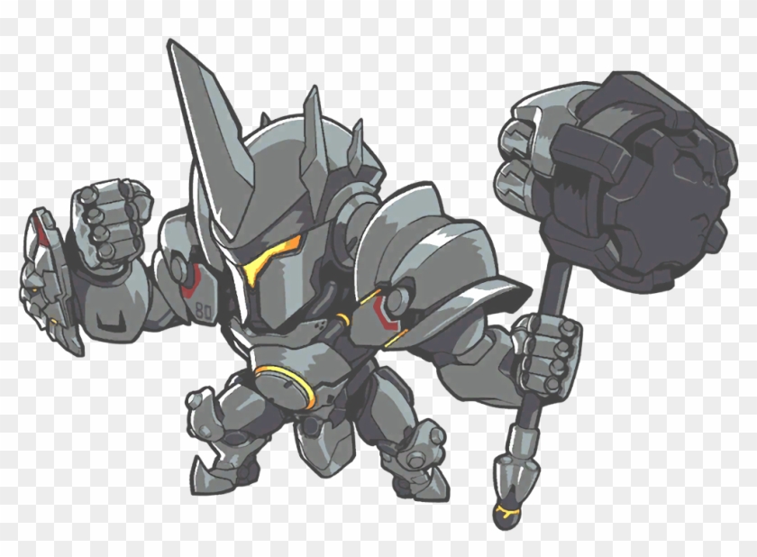 Reinhardt Overwatch Png - Overwatch Reinhardt Cute Spray, Transparent ...