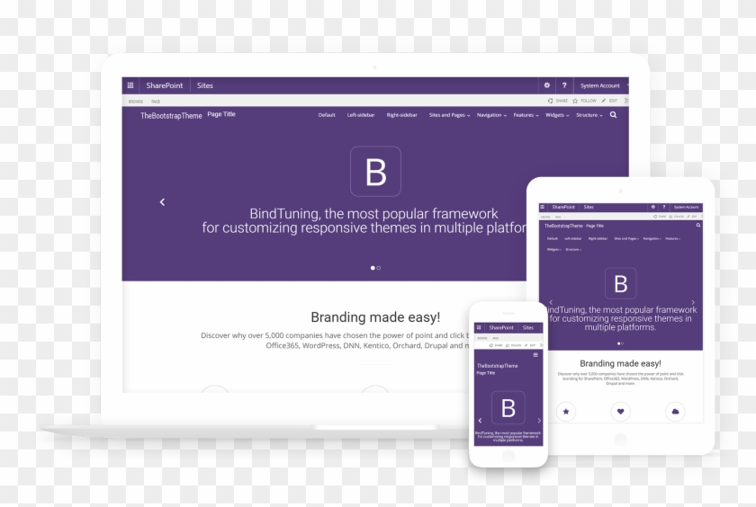 Bootstrap Content - Software, HD Png Download - 2300x1502(#176812 ...