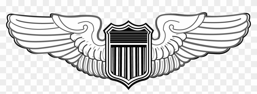 File Us Pilot Badge Png Wikipedia Fileus - Us Air Force Pilot Wings ...