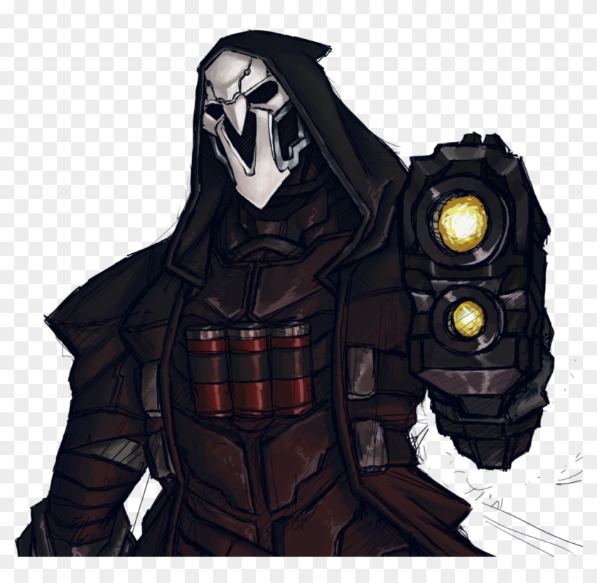 Reaper By Onetruebears - Overwatch Reaper Art Png, Transparent Png ...