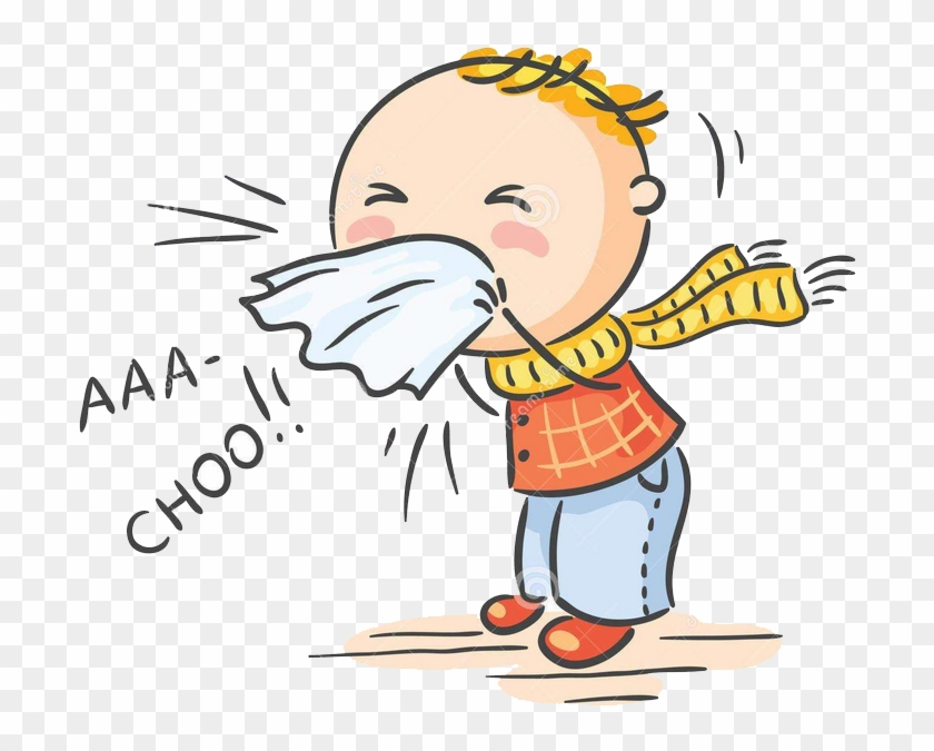 Sick Boy Clipart Black And White