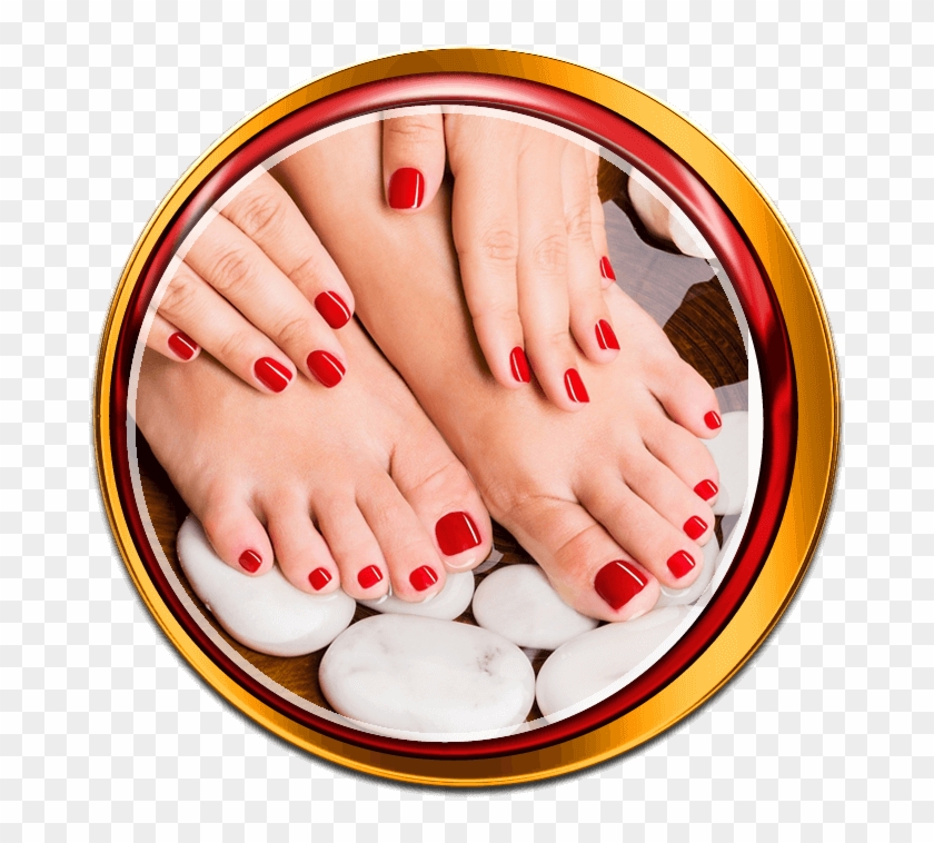 Beauty Manicure And Pedicure, HD Png Download - 682x678(#1714570) - PngFind