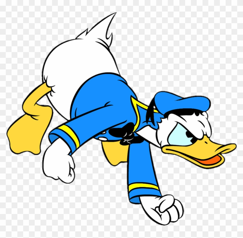 Donald Duck Angry Face