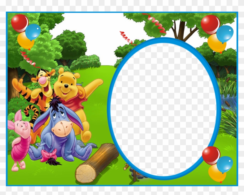 Marco De Winnie Pooh Para Foto - Winnie The Pooh, HD Png Download ...