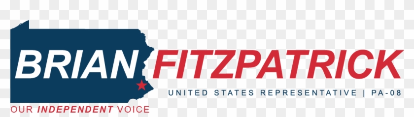 Congressman Brian Fitzpatrick - Graphic Design, HD Png Download ...