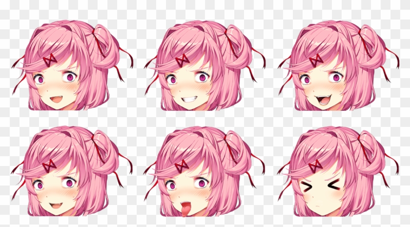 1,213 Views - Natsuki Sprite Edits, HD Png Download - 1179x674(#1768468 ...