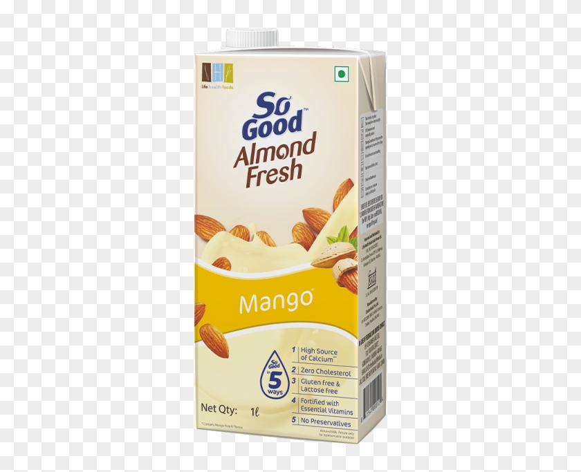So Good Almond Fresh Mango 1l - So Good Soy Milk, HD Png Download ...