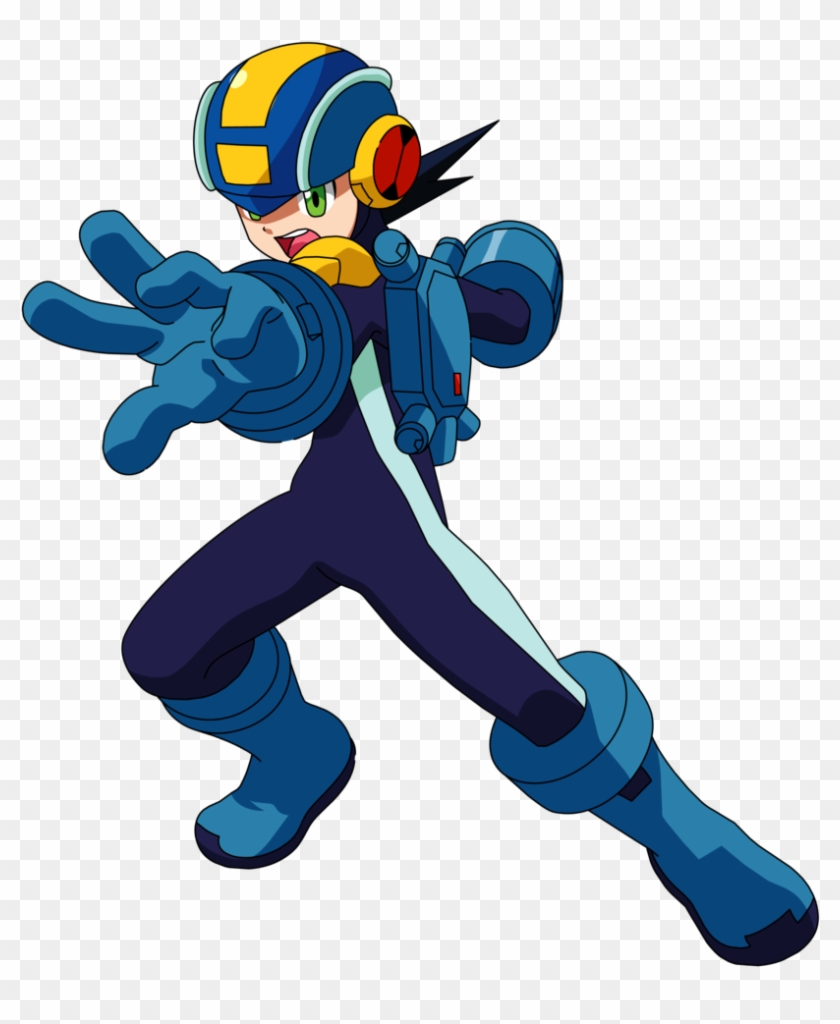 Megaman - Exe, HD Png Download - 916x1023(#1775717) - PngFind