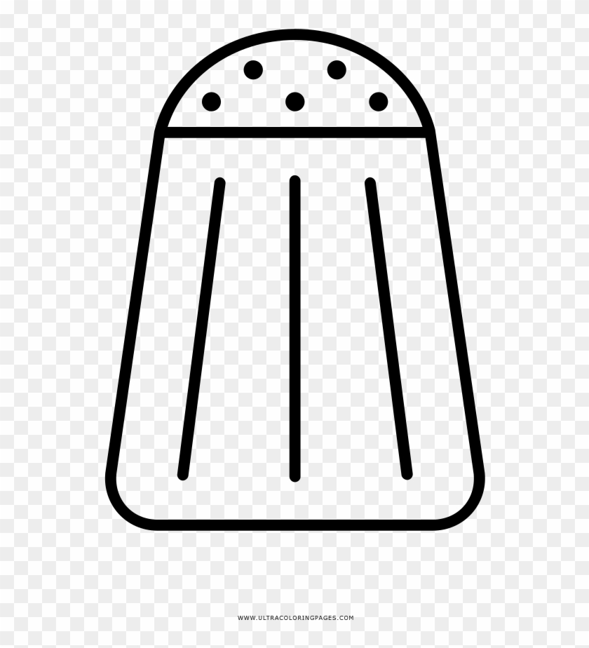 Salt Shaker Coloring Page Coloring Pages