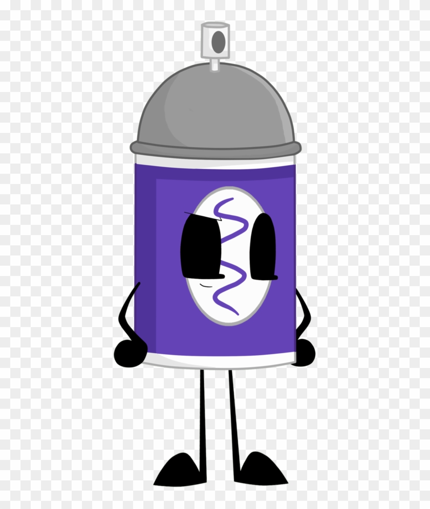 Spray Paint By Carol2015 - Bfdi Spraypaint, HD Png Download - 400x916 ...