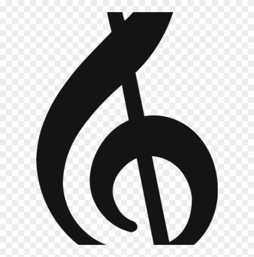 Download Treble Clef Clip Art - Musical & Sign, HD Png Download ...