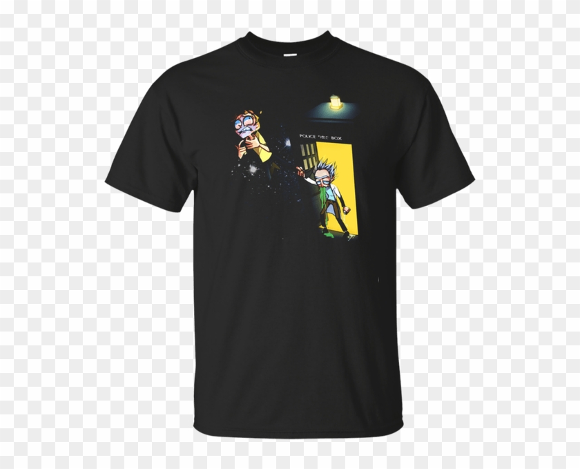 Rick And Morty And Doctor Who T Shirt - Troma Shirt, HD Png Download ...