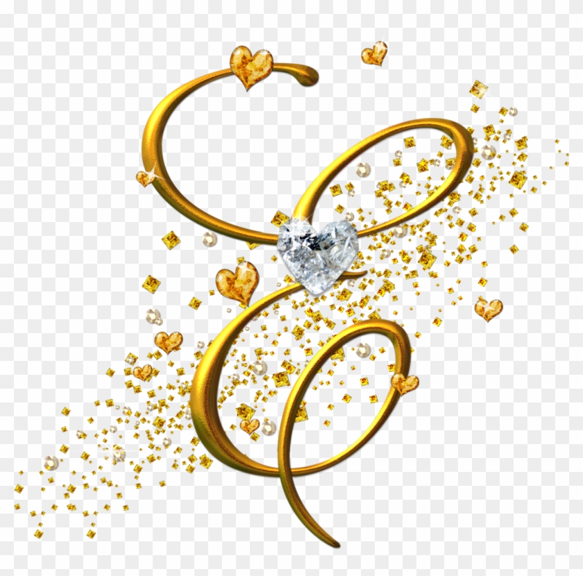 Alfabeto Dorado Con Corazones Png - Alfabeto Dorado Con Corazones ...