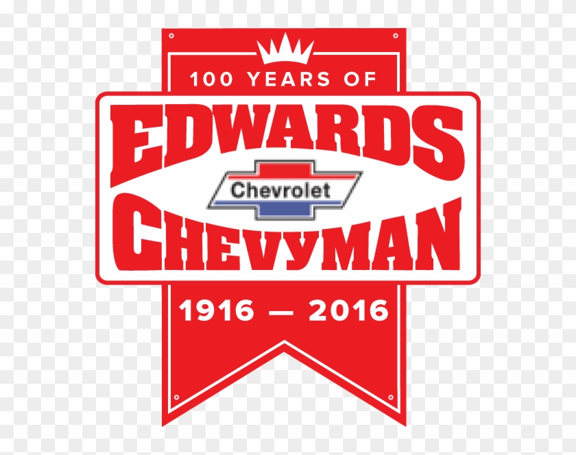 100 Years Of Edwards Chevyman - Edwards Chevrolet, HD Png Download ...