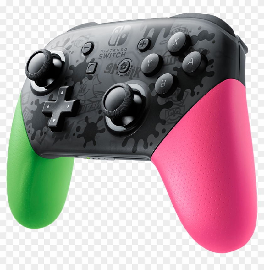 Splatoon 2 Edition Pro Controller - Splatoon 2 Pro Controller, HD Png ...