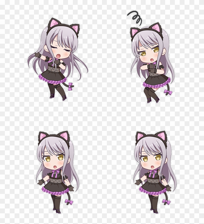 Chibi Anime Girl With Cat Ears