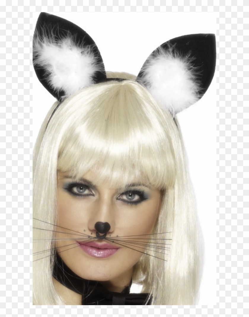 Cat Ears Cat Whiskers Costume Hd Png Download 988x988182467 Pngfind