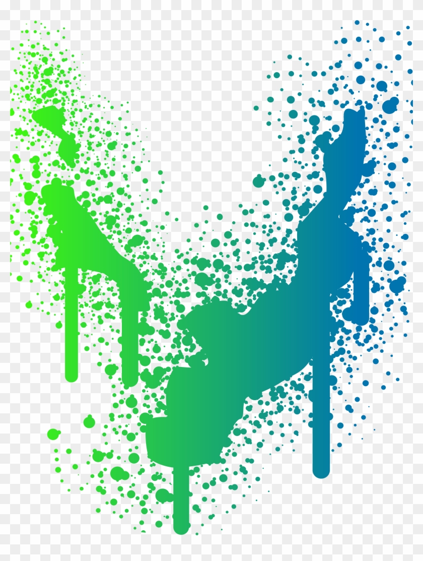 Paint Stain Clip Art Image, HD Png Download - 6261x8000(#185798) - PngFind