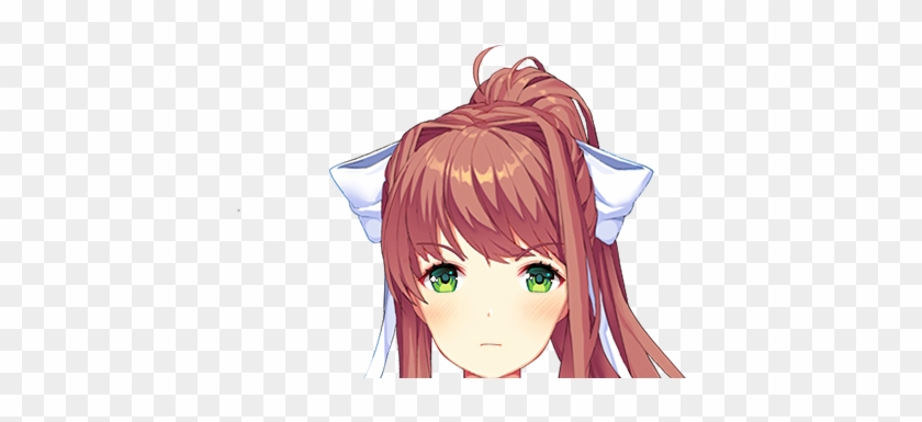 960 X 960 7 - Doki Doki Literature Club Monika Sprites, HD Png Download ...