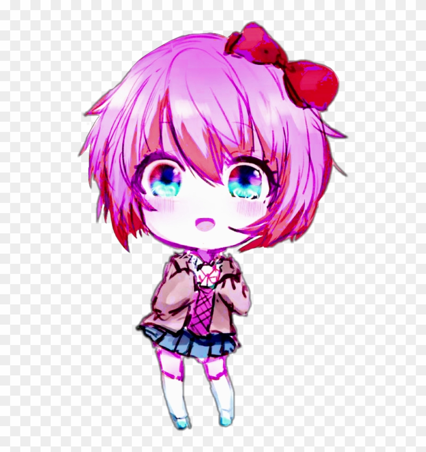 Sayori Sticker - Doki Doki Literature Club Sayori Kawaii, HD Png ...
