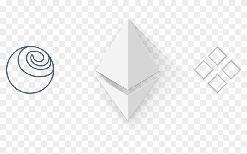 Build An Ethereum Decentralized App With Solidity And - Triangle, HD Png Download - 976x552 ...