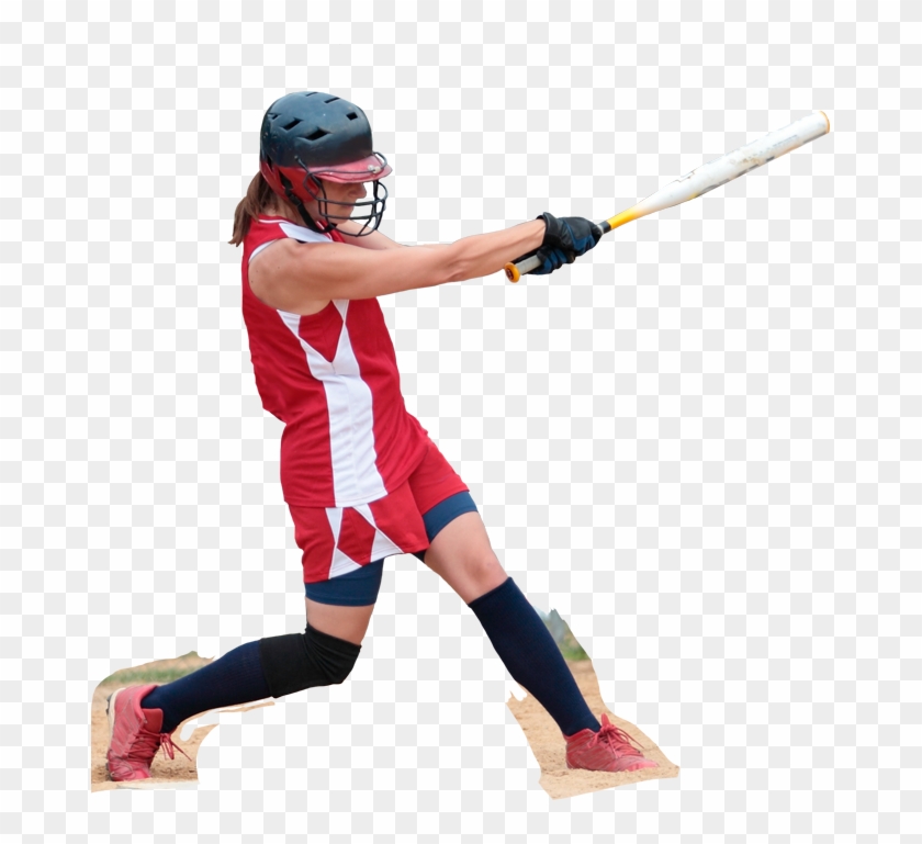 Softball - Softball Player Png, Transparent Png - 673x689(#1806619 ...