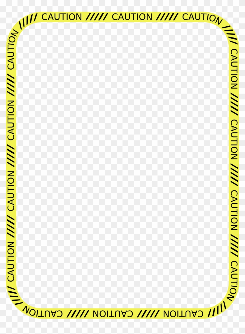 This Free Icons Png Design Of Caution Border 3, Transparent Png ...