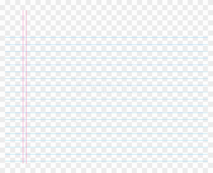 Free Png Download Transparent Lined School Notebook - Electric Blue ...