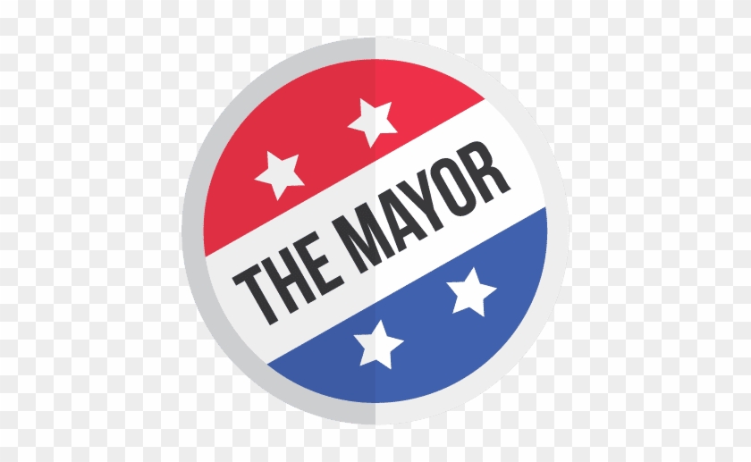 The Mayor Badge - Mayor Badge, HD Png Download - 600x600(#1812831 ...