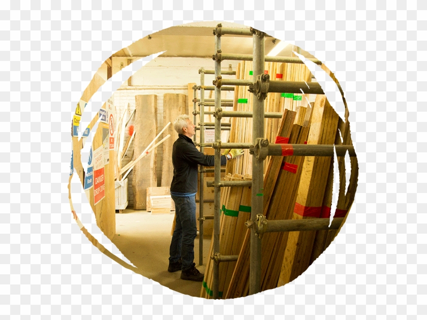 Our Recycled Timber Store Has A Large Range Of Timber - Lumber, HD Png ...