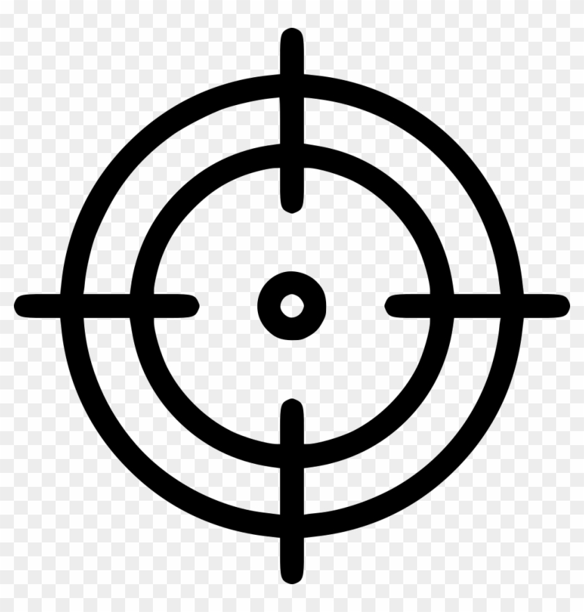 Target Png Icon - Crosshairs Vector, Transparent Png - 980x980(#1828645 ...