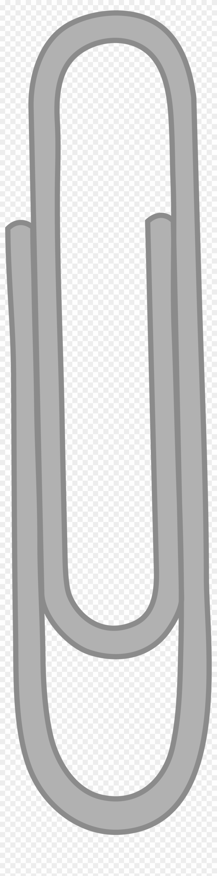 Clipart Paper Clip - Paper Clip Cartoon Black And White, HD Png ...