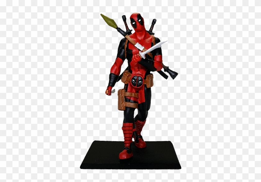 Deadpool Mini 3 Metal Figurine - Deadpool Miniature, HD Png Download ...