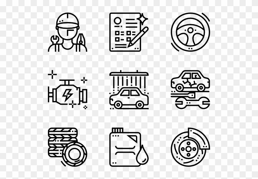Car Service - Free Icons Work, HD Png Download - 600x564(#1836762 ...