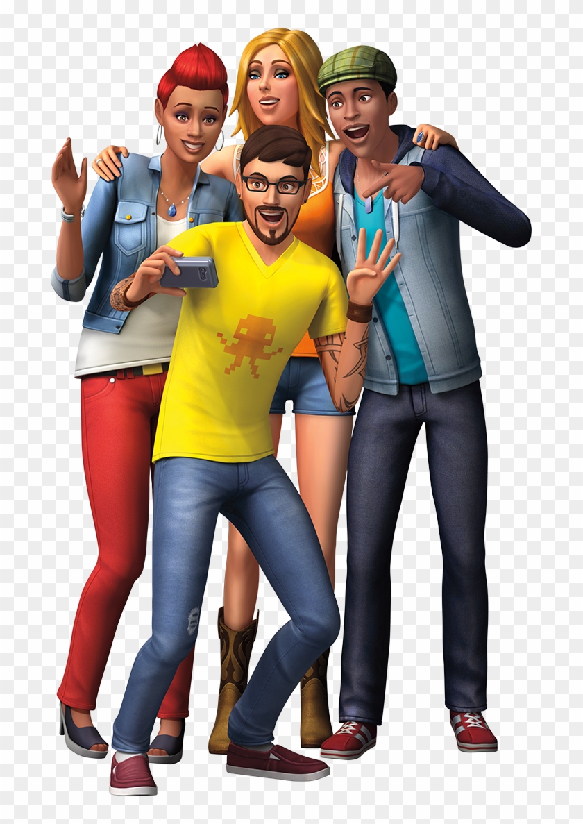 Sims Hd Png - Sims 4, Transparent Png - 693x1107(#1854995) - PngFind