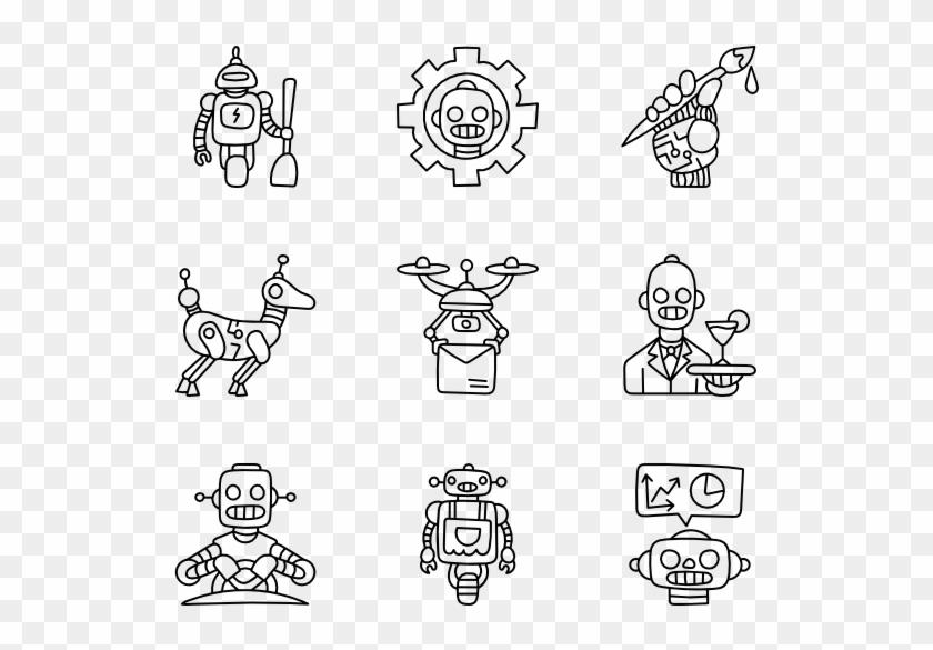 Robotics - Bullet Point Hand Drawn Png, Transparent Png - 600x564 ...