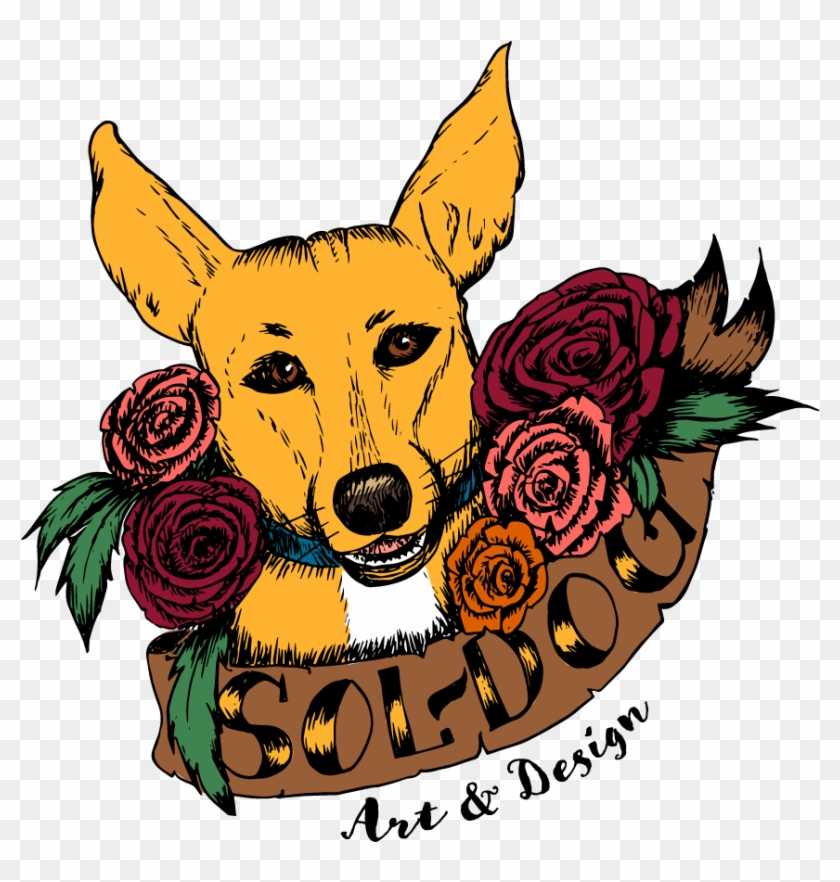 Sol Dog Print & Design, HD Png Download - 876x864(#1892121) - PngFind