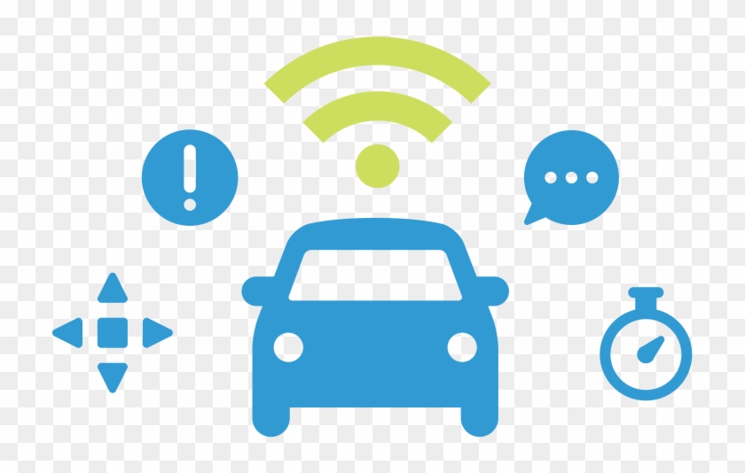 Connected Car Icon Png, Transparent Png - 800x453(#1896853) - PngFind