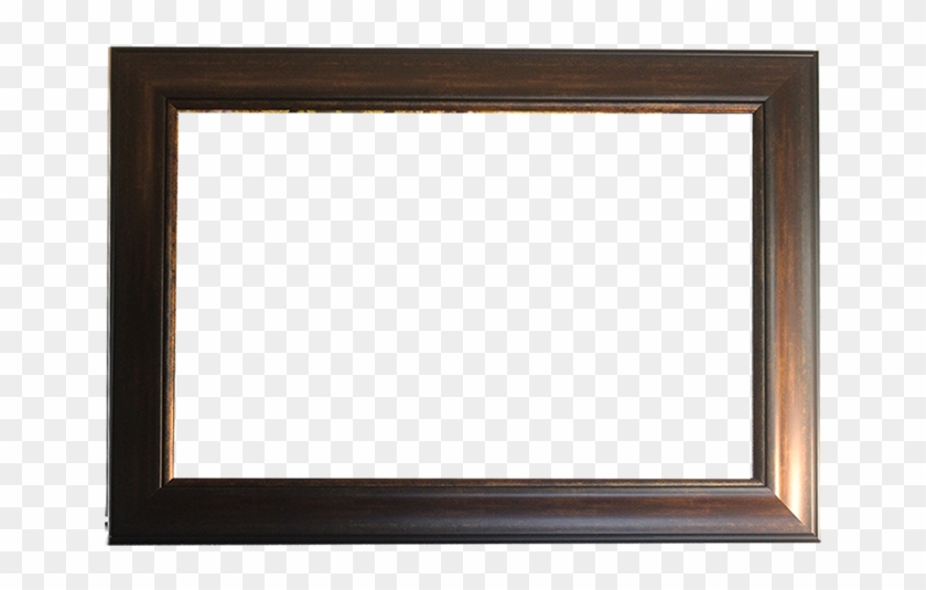 This Wide, Medium Brown Frame Will Take Your Large - Picture Frame, HD ...