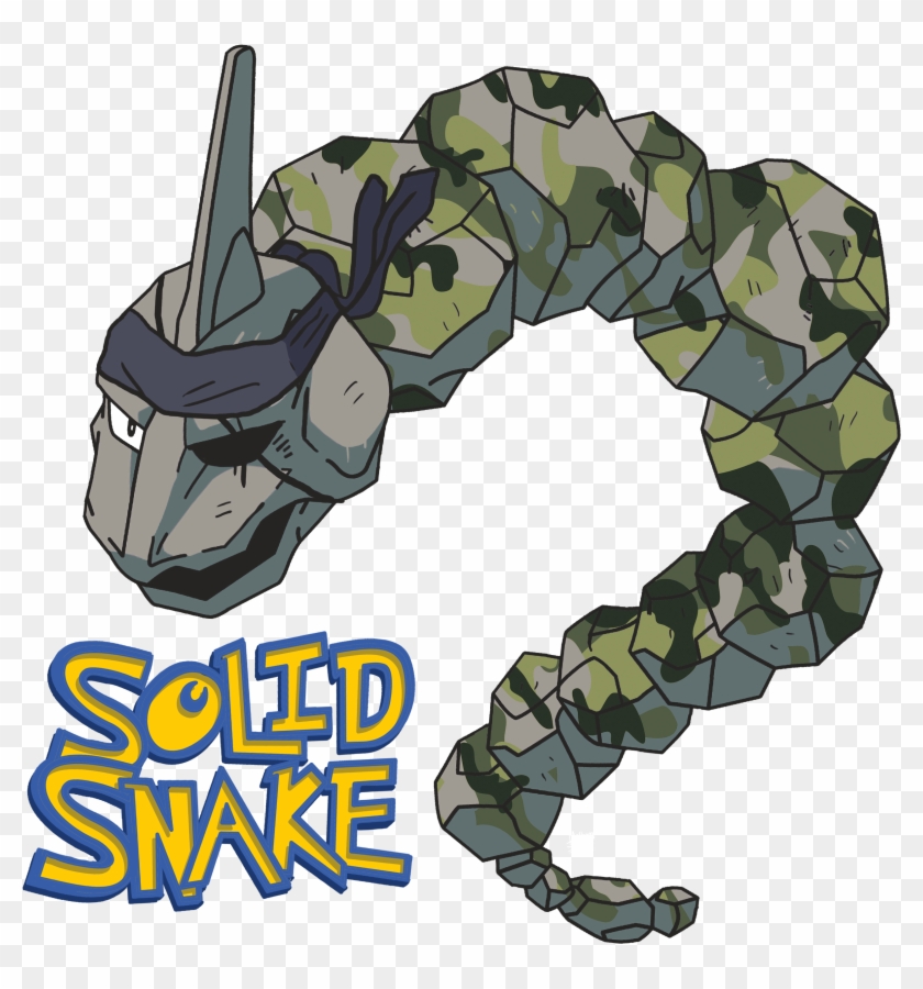 15% Off, Get Yours Before They Run Out Solid Snake - Onix Pokemon, HD ...