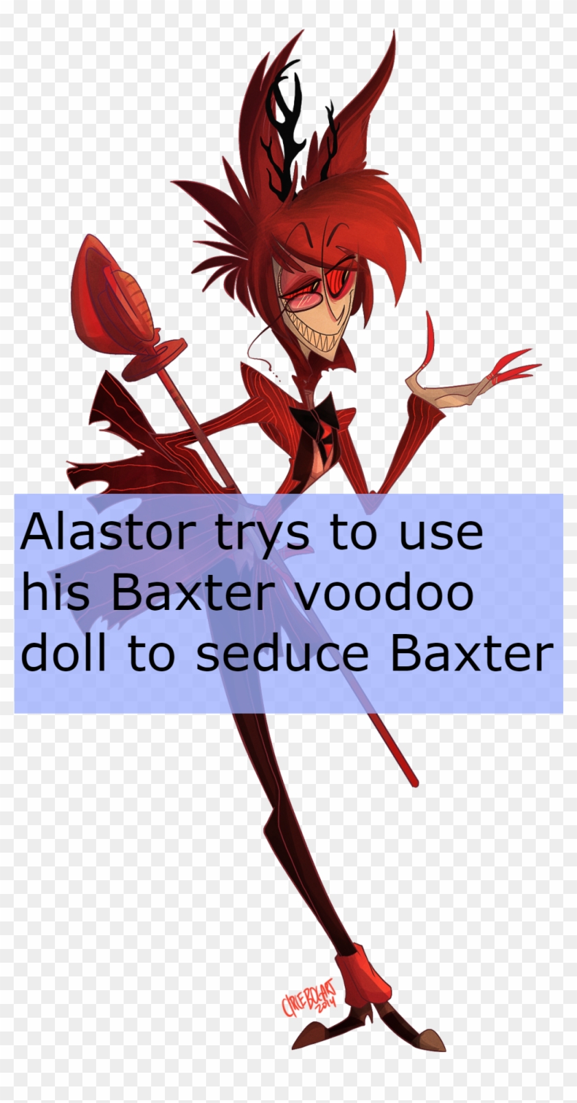 “alastor Trys To Use His Baxter Voodoo Doll To Seduce - Alastor By ...