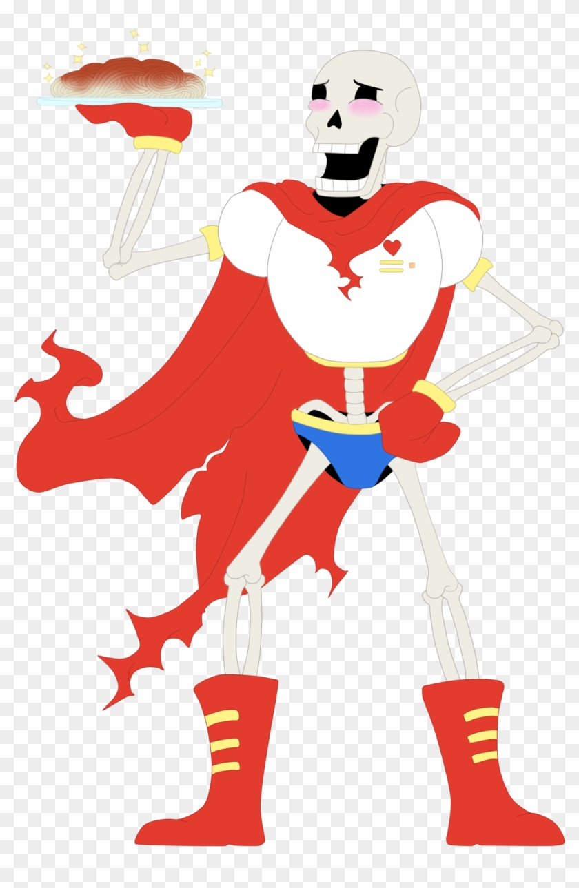 The Great Papyrus I Drew Sans Having A Bad Time So, HD Png Download ...