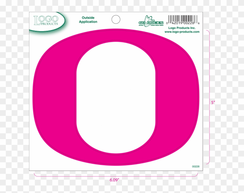 Oregon Duck Pink Logo, HD Png Download - 640x640(#1938214) - PngFind