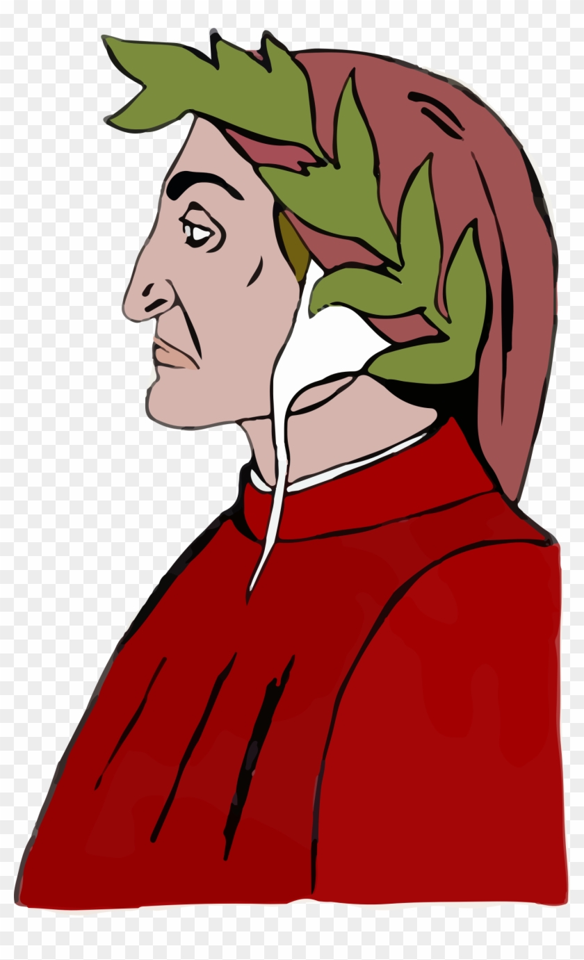 Big Image - Dante Alighieri Clipart, HD Png Download - 1456x2325 ...